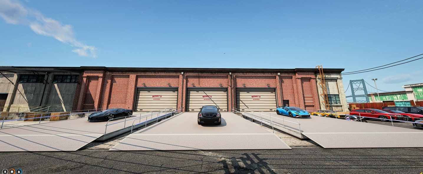 Illegal Mechanic Shop At The Docks Sp Fivem Gta5