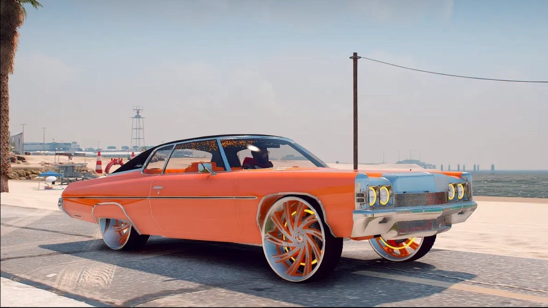 1972 Chevrolet Impala Fivem Grand Theft Auto 5 Optimized Mod High ...