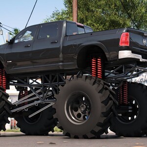 Dodge Ram 5gen Mud Truck 3 Types Fivem Grand Theft Auto 5 Optimized Mod ...