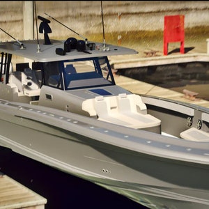 53FT HCB Fishing Boat With Trailer Fivem Grand Theft Auto 5 Optimized ...