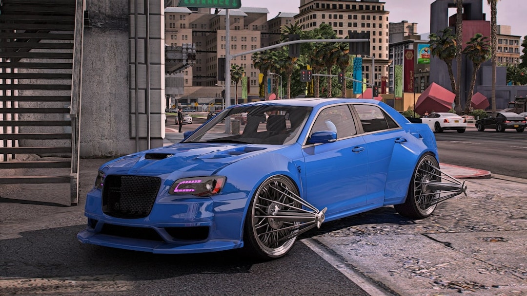 2021 Chrysler 300C SRT Hellcat Widebody on Swangas SP Ready Fivem Grand ...