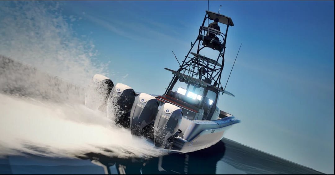 53FT HCB Fishing Boat With Trailer Fivem Grand Theft Auto 5 Optimized ...