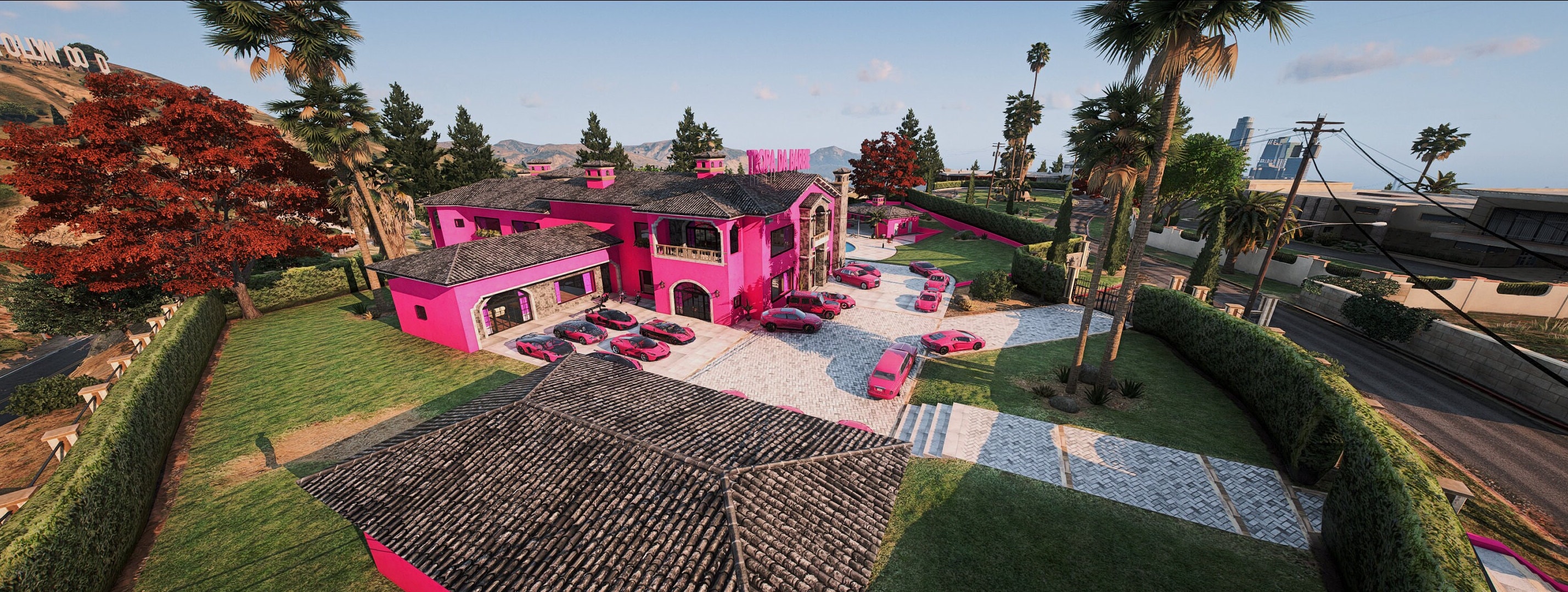 RARE Barbie Mansion 2.0 Fivem Grand Theft Auto 5 Optimized Mod High ...
