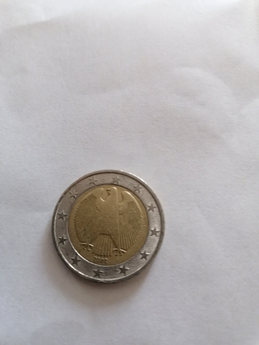 2 Euro Coin 2002 Eagle - Etsy