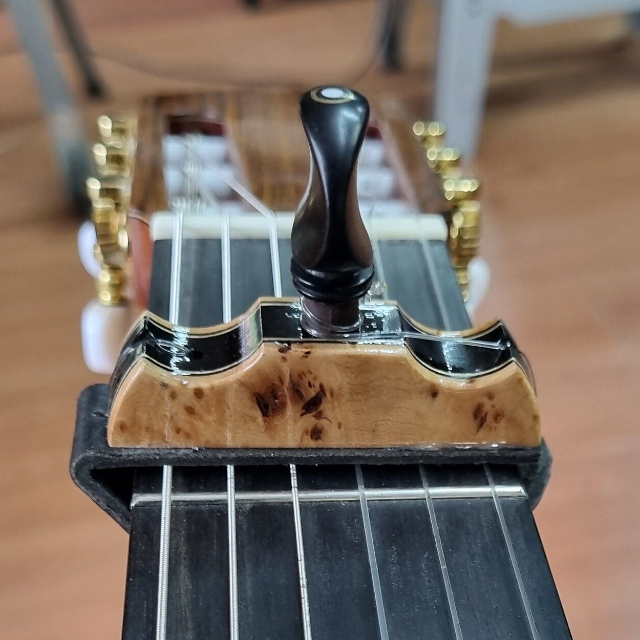 Handcrafted Wood Capo Wooden Capo Classical / Flamenco Guitar Capos ...