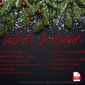 Bulletin Board Kit | Christmas Board | Candy Cane | Ornament Student ...