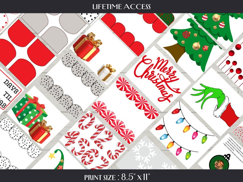 Bulletin Board Kit | Christmas Board | Candy Cane | Ornament Student ...