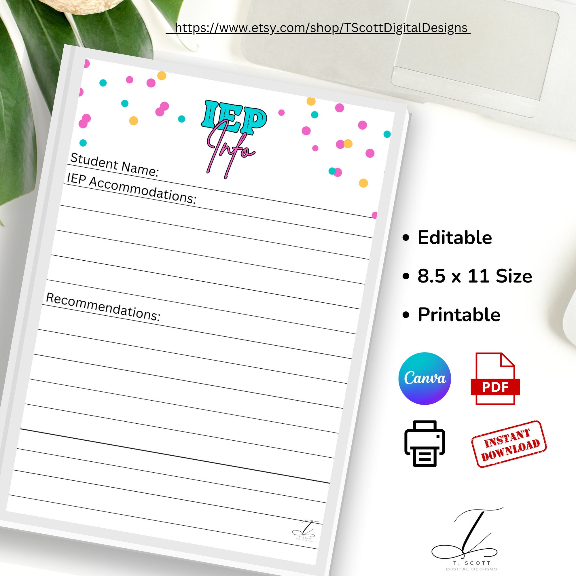Editable Substitute Teacher Binder: Lesson Plans & Resources (digital ...
