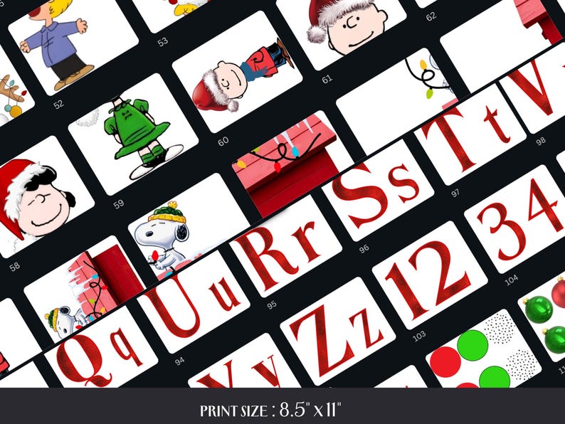 Charlie Brown Rockin Christmas Bulletin Board Kit: Snoopy Classroom ...