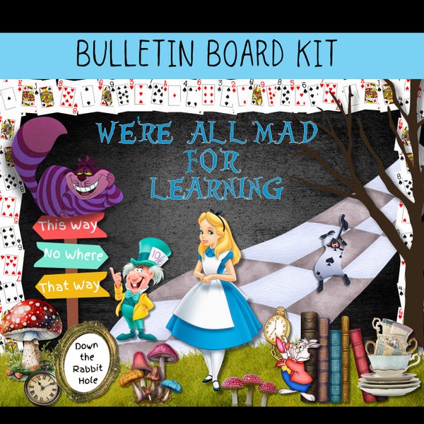 Alice in Wonderland Decorations - Etsy