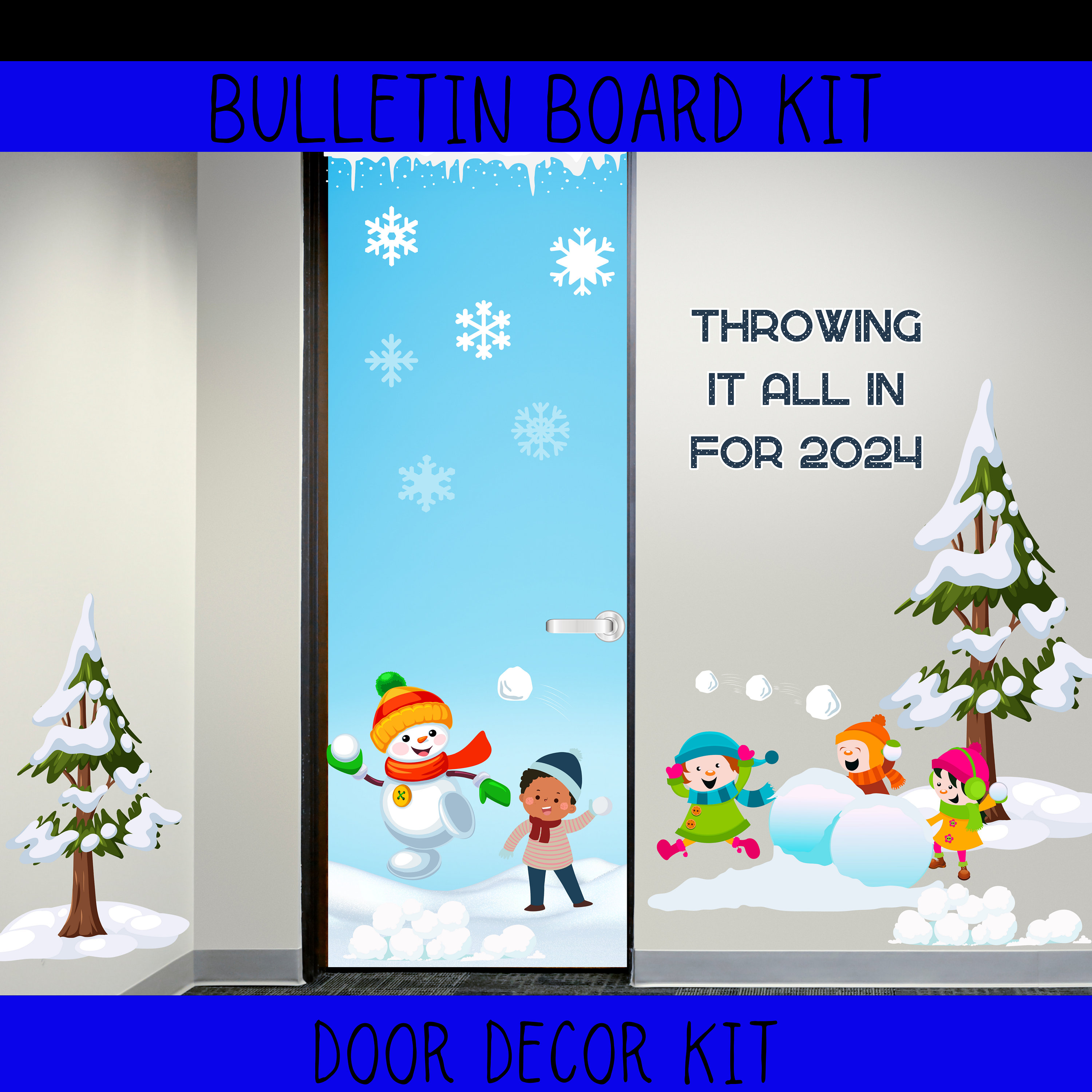 Bulletin Board Kit | Student Photo Activity | Door Cubicle Decor ...