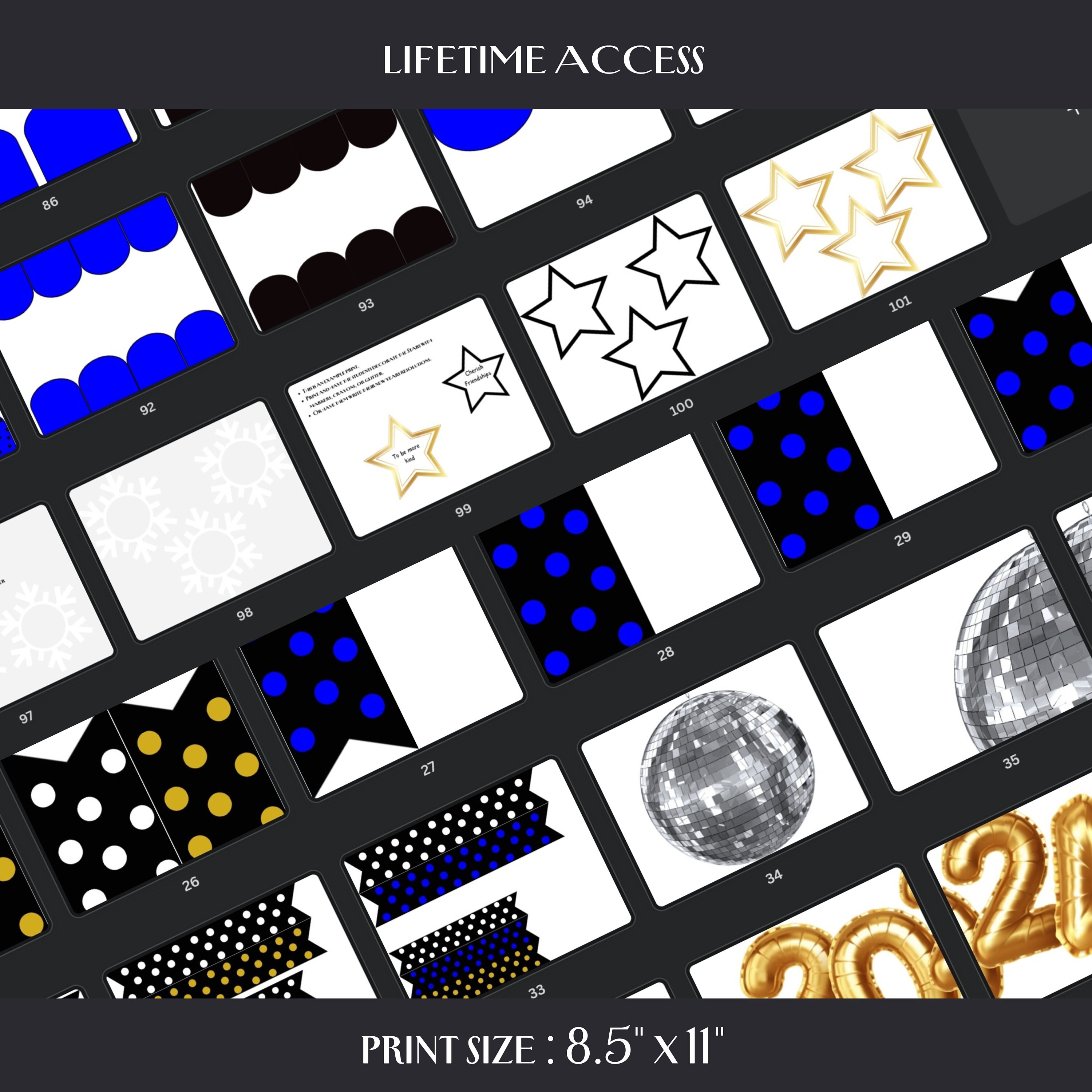 Bulletin Board Kit | 2024 New Years | Student Photo Activity | Disco ...