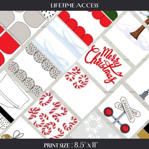 Bulletin Board Kit | Christmas Board | Jingle Bell | Train Hat Student ...