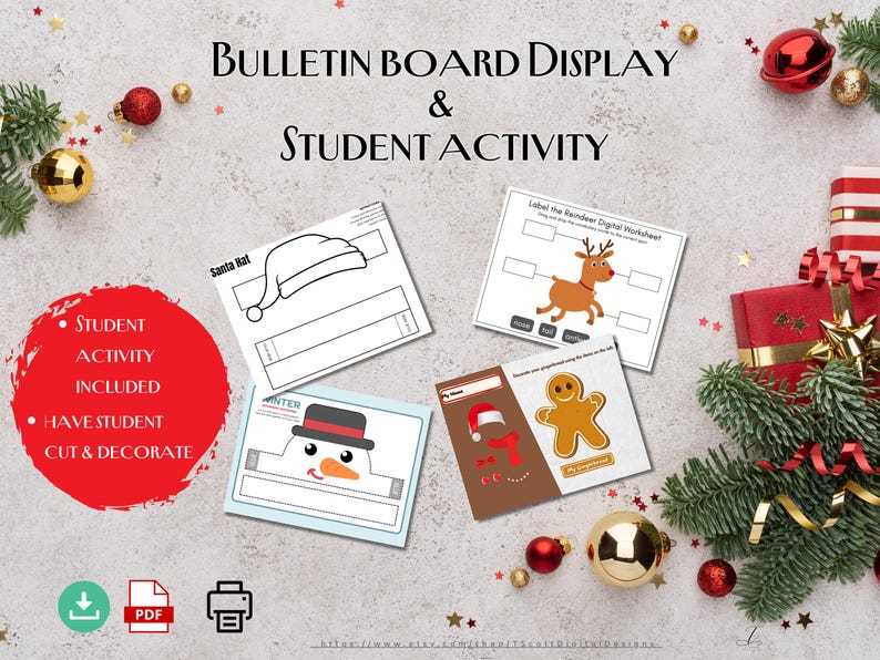 Little Debbie Christmas Tree Bulletin Board Kit: Christmas Classroom ...