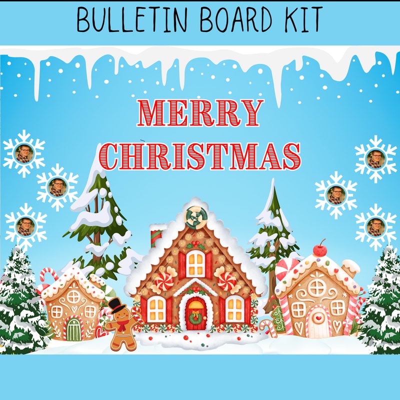 Gingerbread House Bulletin Board - Etsy