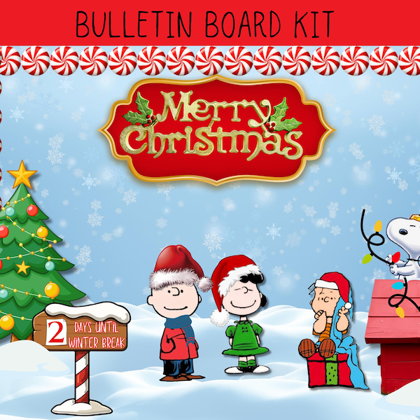 Charlie Brown Christmas Bulletin Board - Etsy
