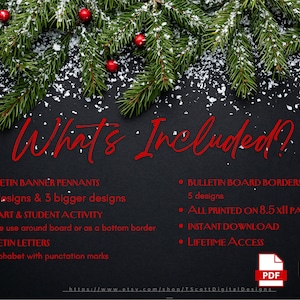 Bulletin Board Kit | Christmas Board | Jingle Bell | Train Hat Student ...