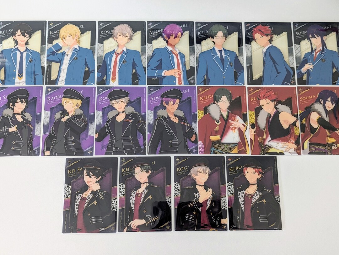 Ensemble Stars Crossroad Clear Card - Etsy
