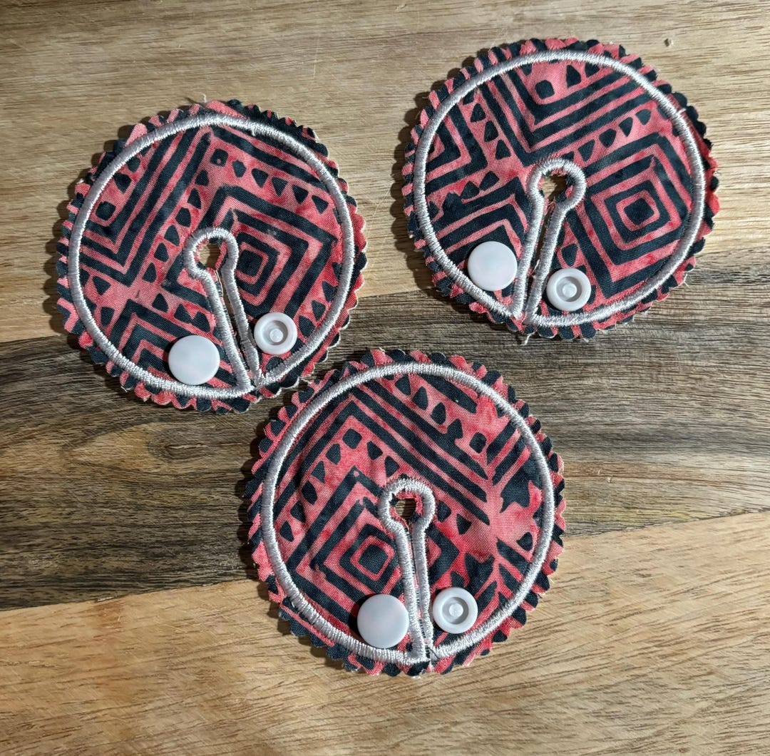 Diamond Pattern G Tube Pad (tubie Pad) - Etsy