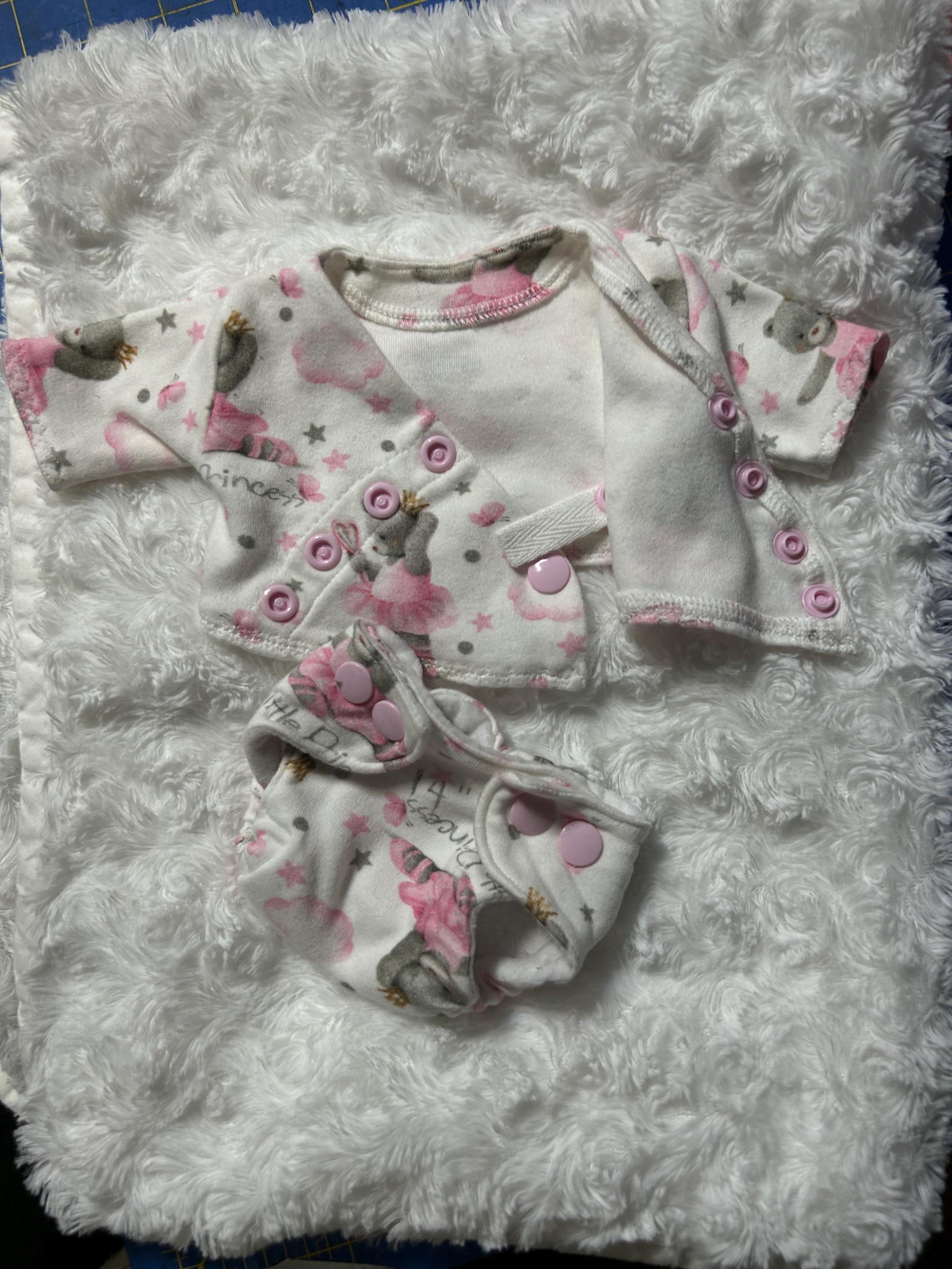 14” Baby Vest and Cloth Diaper - Etsy