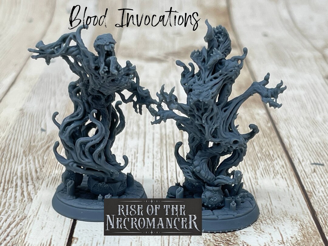 Blood Invocations TTRPG Miniature: 2 Options, Monsters, Elementals, D&D ...