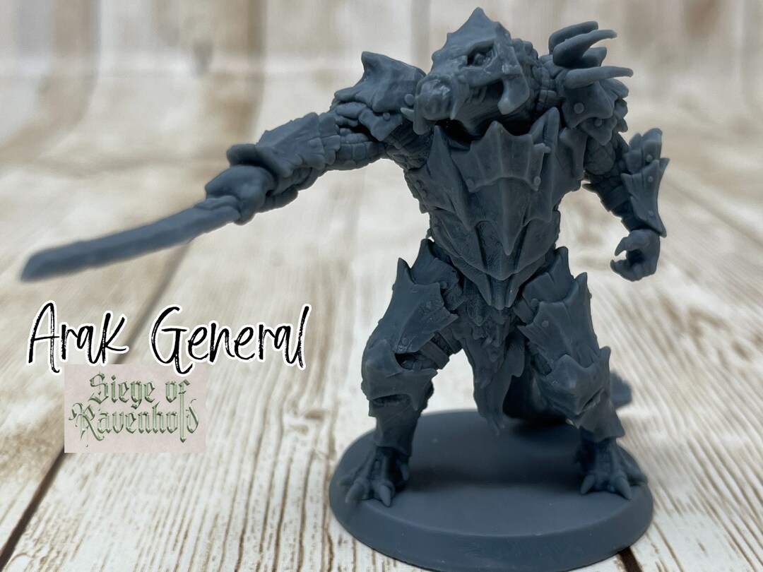 Arak General | Fighter | Male | Dragonborn | Reptile Folk | Tabletop ...