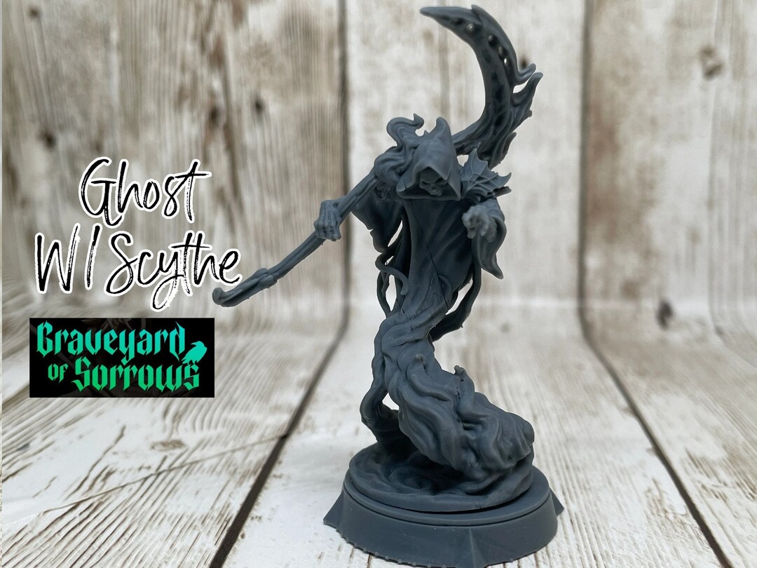 Ghost With Scythe | Monster | Male/female | the Graveyard of Sorrows ...