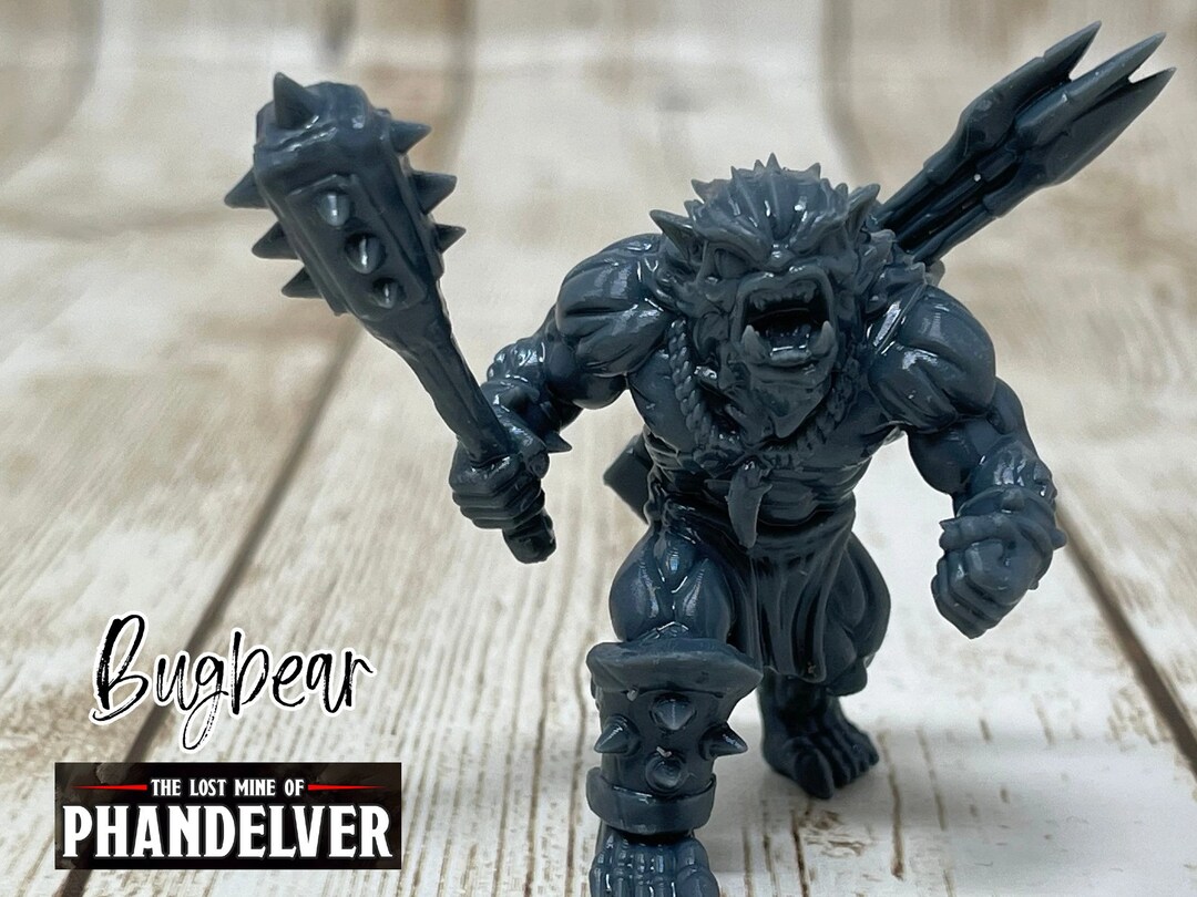 Bugbear Boss | Monster | Fighter | Male | Lost Mine of Phandelver | Tabletop Miniature | D&D ...