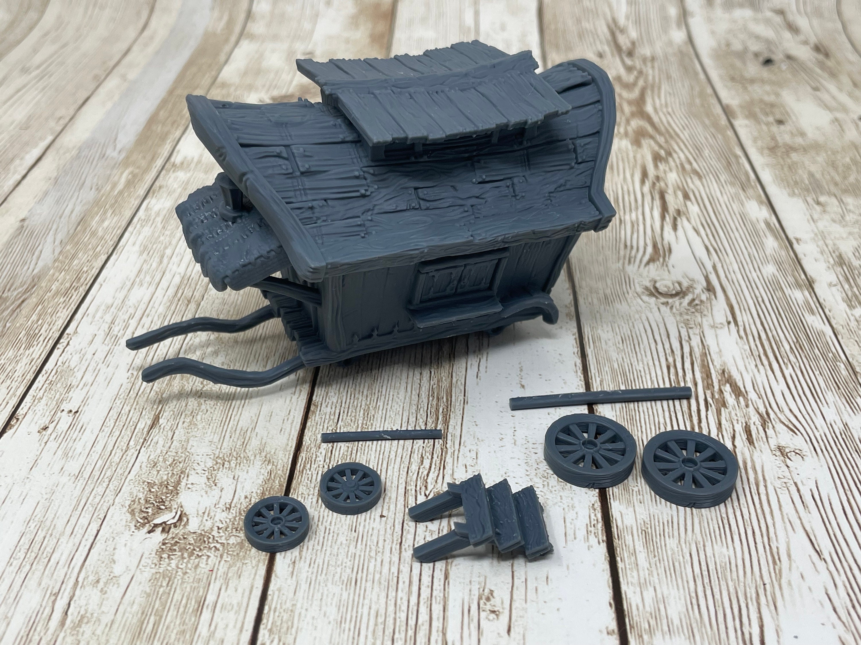 Wagon Prop Tabletop Miniatures the Carnival of the Shattered D&d ...