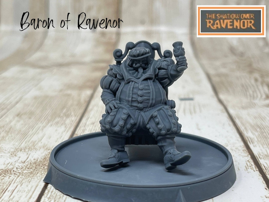 Baron of Ravenor Human Male King Ruler Tabletop Miniatures Shadow Over ...