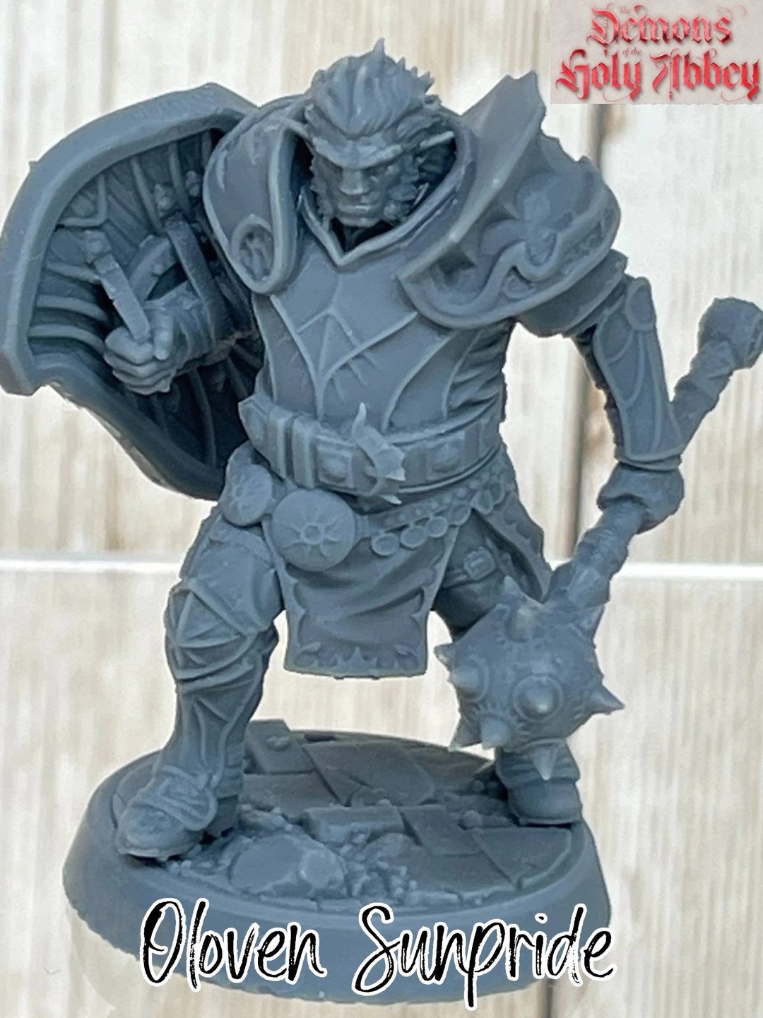 Bugbear Barbarian Miniature: D&D 5e, Pathfinder, 32mm Scale, Primed ...