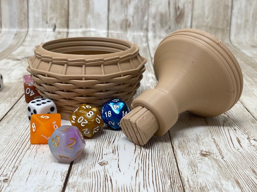 Halfling Themed Dice Box Trinket Box USA Made Handmade RPG Dice Box Ars ...