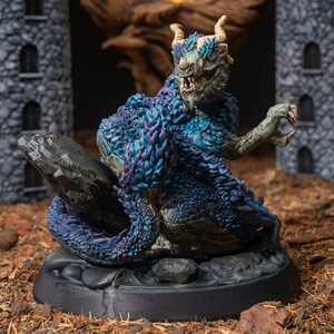 Oriental Dragon | Monster | Wyrm | Bestiarium of the Mad Scholar ...