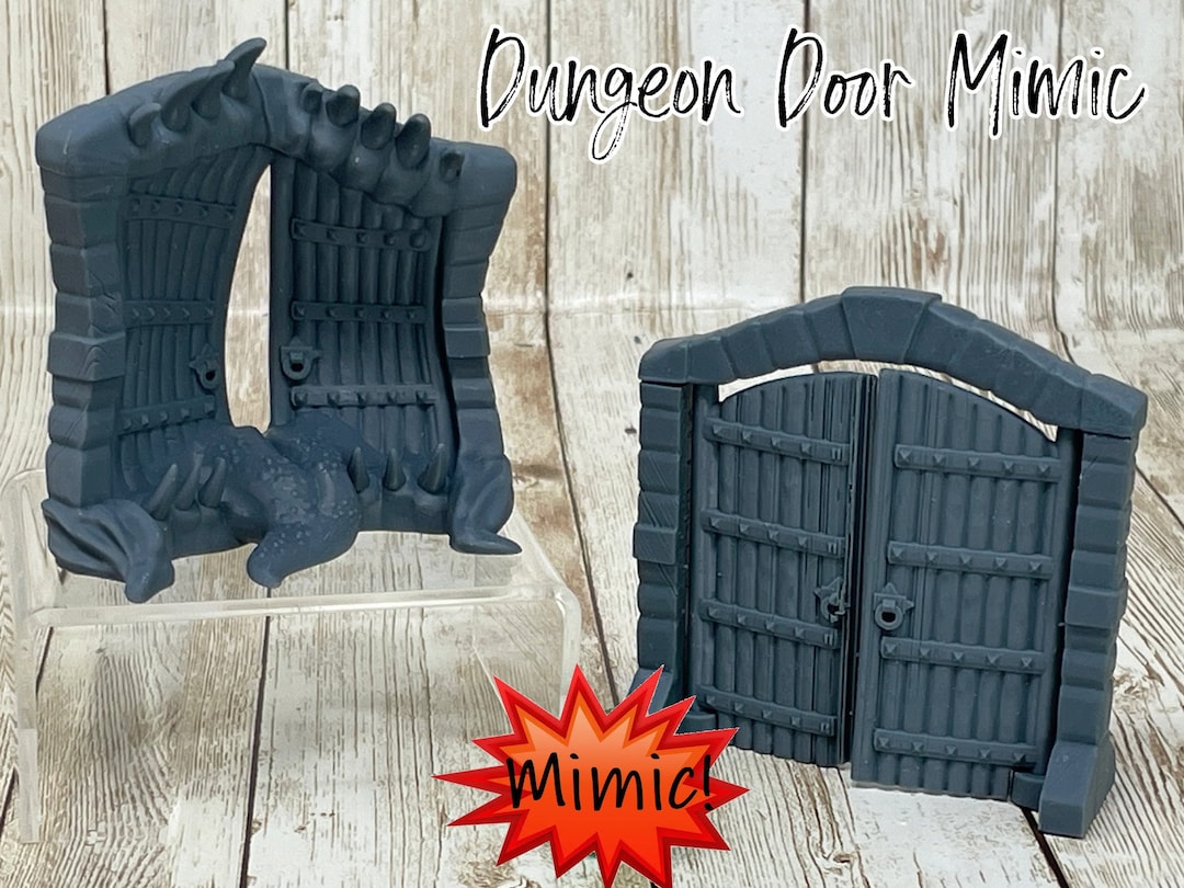 Large Gate Mimic | Door | Monster |tabletop Miniature | Trap Monsters ...