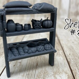 Tavern Prop | Shelves | Wine | Sacks | Bottles | Bar | Tabletop ...