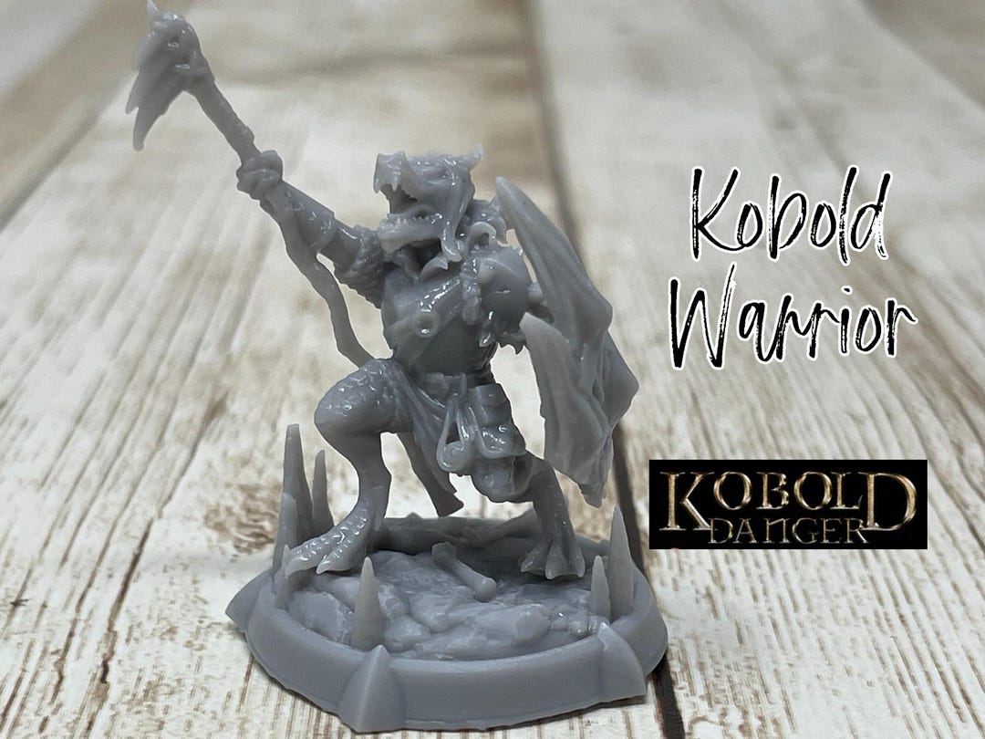 Kobold Warrior | Fighting | Monster | Male | Tabletop Miniatures | Dead ...