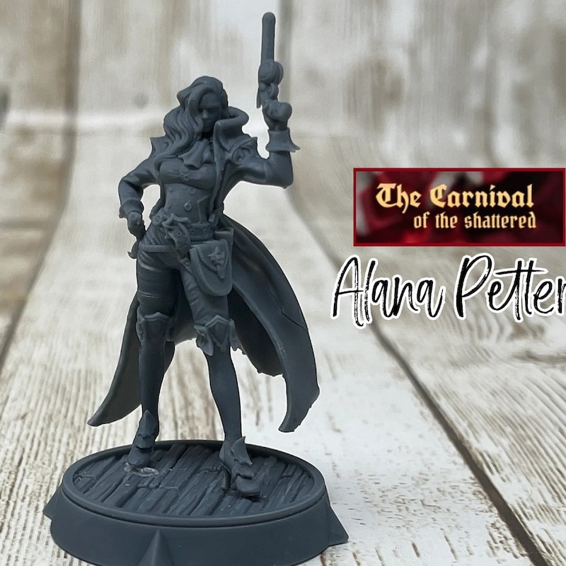 Human Gunslinger Dnd Miniature - Etsy