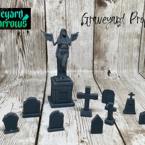 D&d Graveyard Miniatures - Etsy