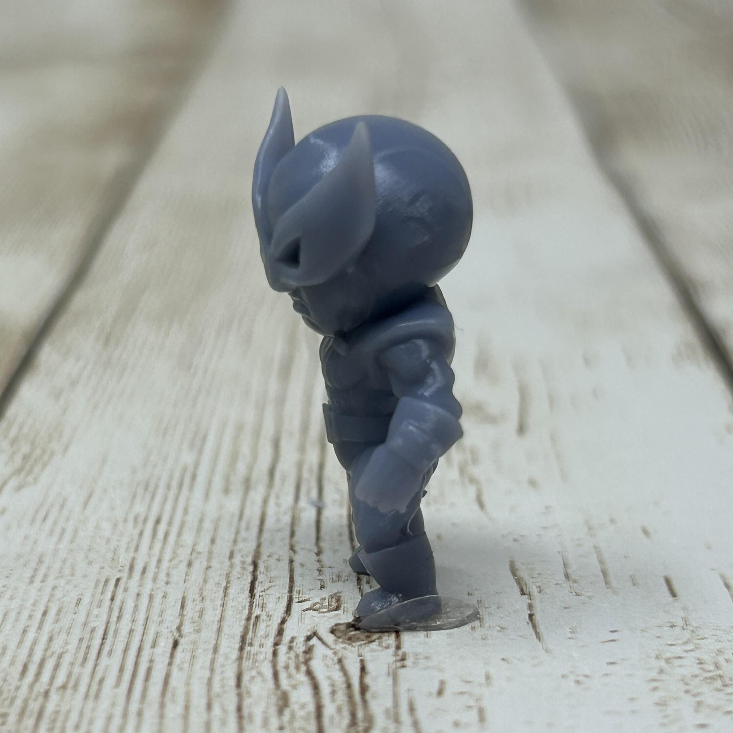 Wolverine Miniature: Marvel, D&D 5e, Pathfinder, 32mm Scale, Primed ...