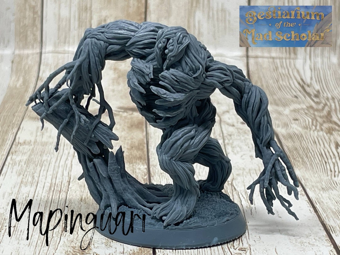 Mapinguari Tree Ent Monster Plant Giant Tabletop Miniatures Bestiarium ...