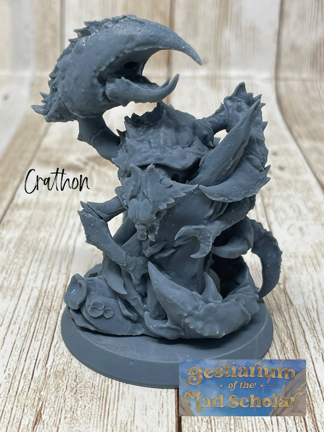 Crathon | Crab Monster | Giant | Bug | Tabletop Miniatures | Bestiarium ...