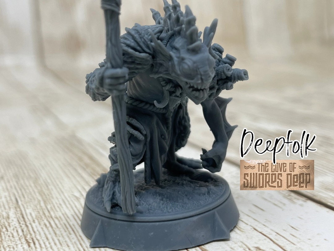 Deepfolk | Fishfolk | Fighter | Male | the Cove of Swords Deep ...
