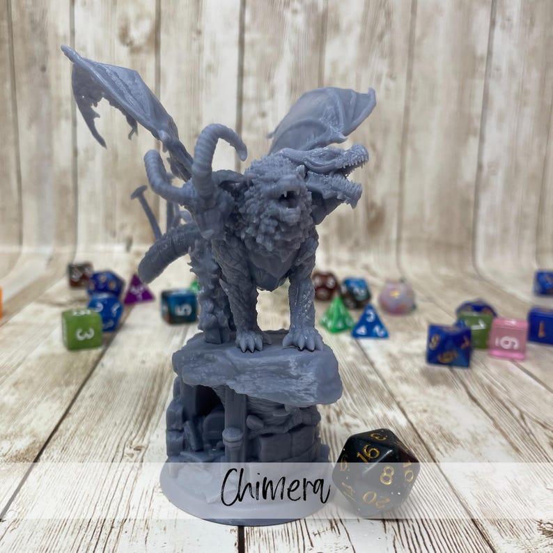 Chimera | Male/female | Monster | Lion | Goat | Dragon | Wings | Primed ...
