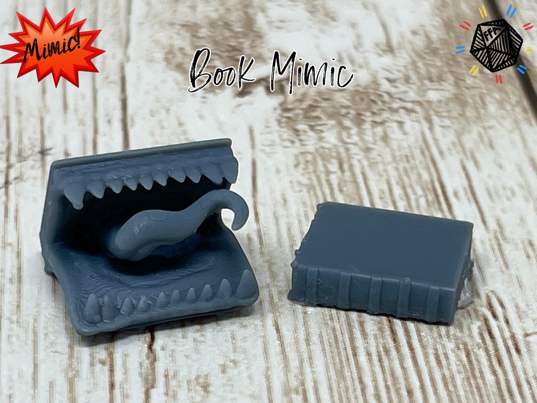 Book Mimics Set of 3 Pairs Found Family Adventurecraft Tabletop ...