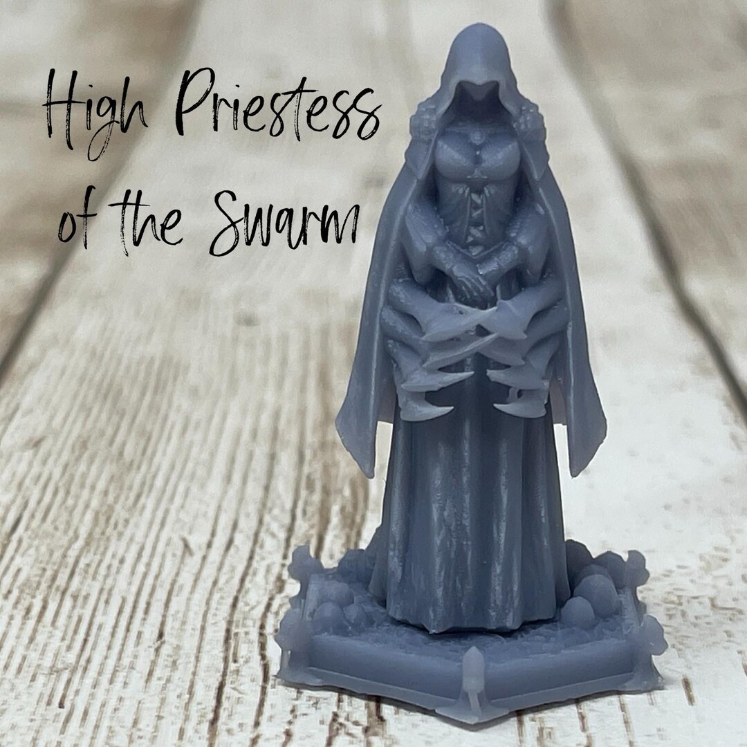 High Priestess of the Swarm, Female Drider Miniature: Spider Person, D ...