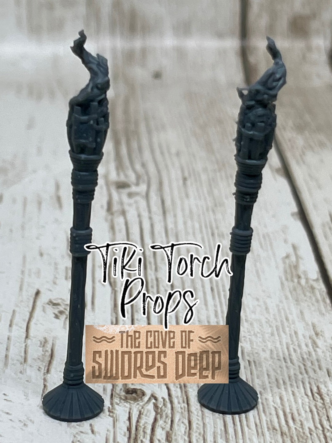 Tiki Torch - Set of 2 or 4 | the Cove of Swords Deep | Tabletop ...