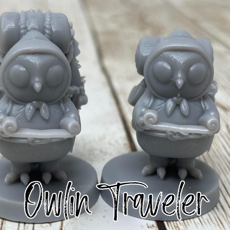 Owl Miniature Dnd - Etsy