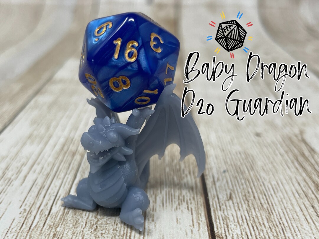 Baby Dragon D20 Keeper | Found Family Adventurecraft | Tabletop ...