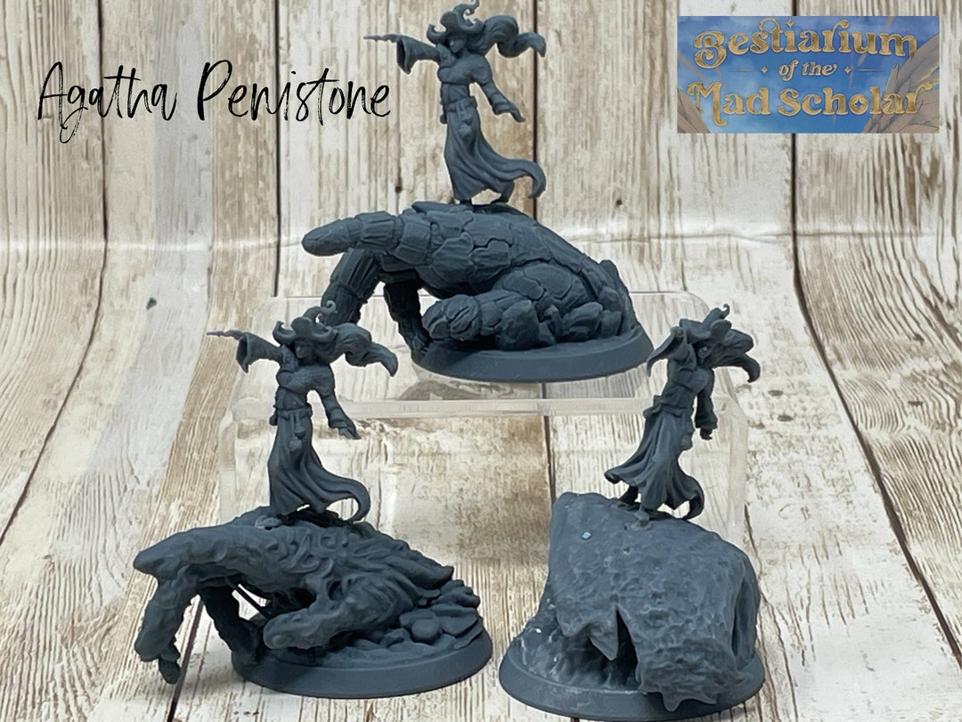 Agatha Penistone | Wizard | Sorcerer | Human | Female | Lava | Stone ...