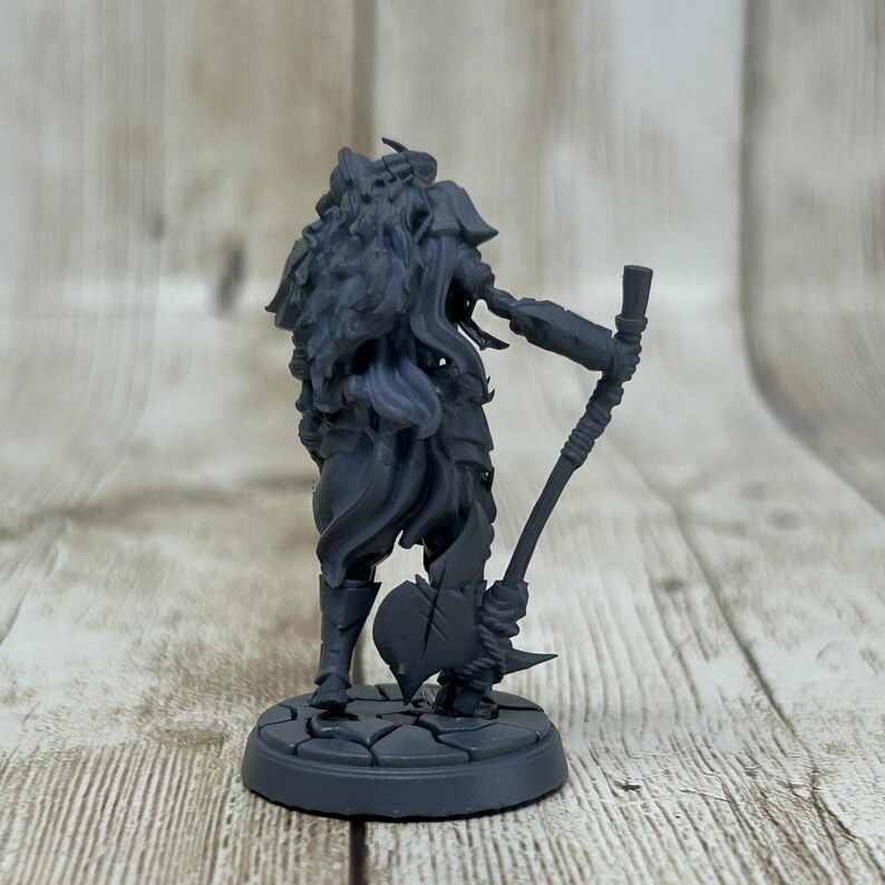 Skeletal Berserker TTRPG Miniature: Skeleton, D&D 5e, Pathfinder, 32mm ...
